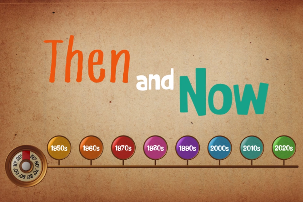 BBC Teach Educational Series, 'Then and Now' | SimpsonHaugh